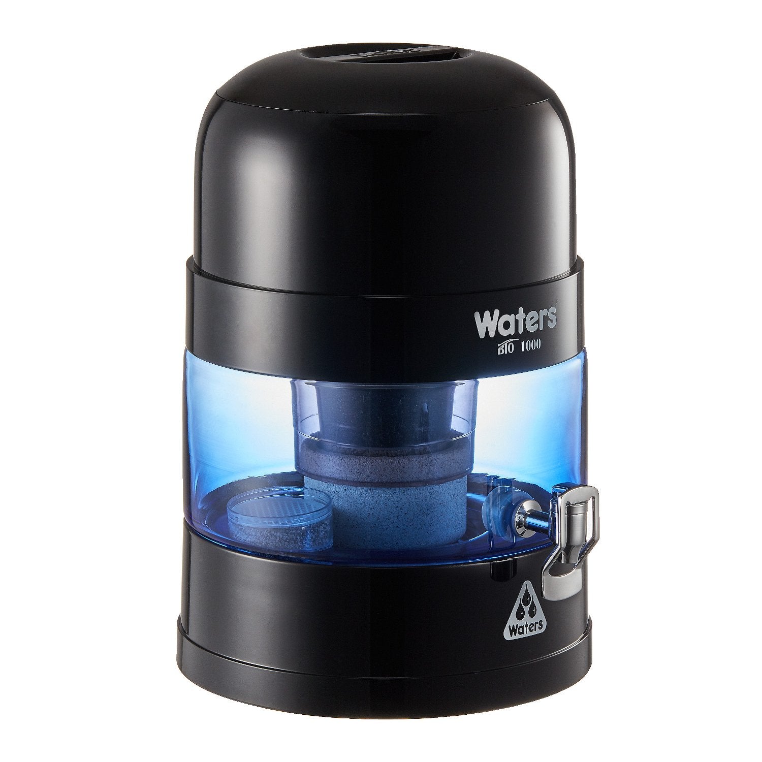 Waters Co Bench Top Water Filter BIO 1000 Black 10 Litre