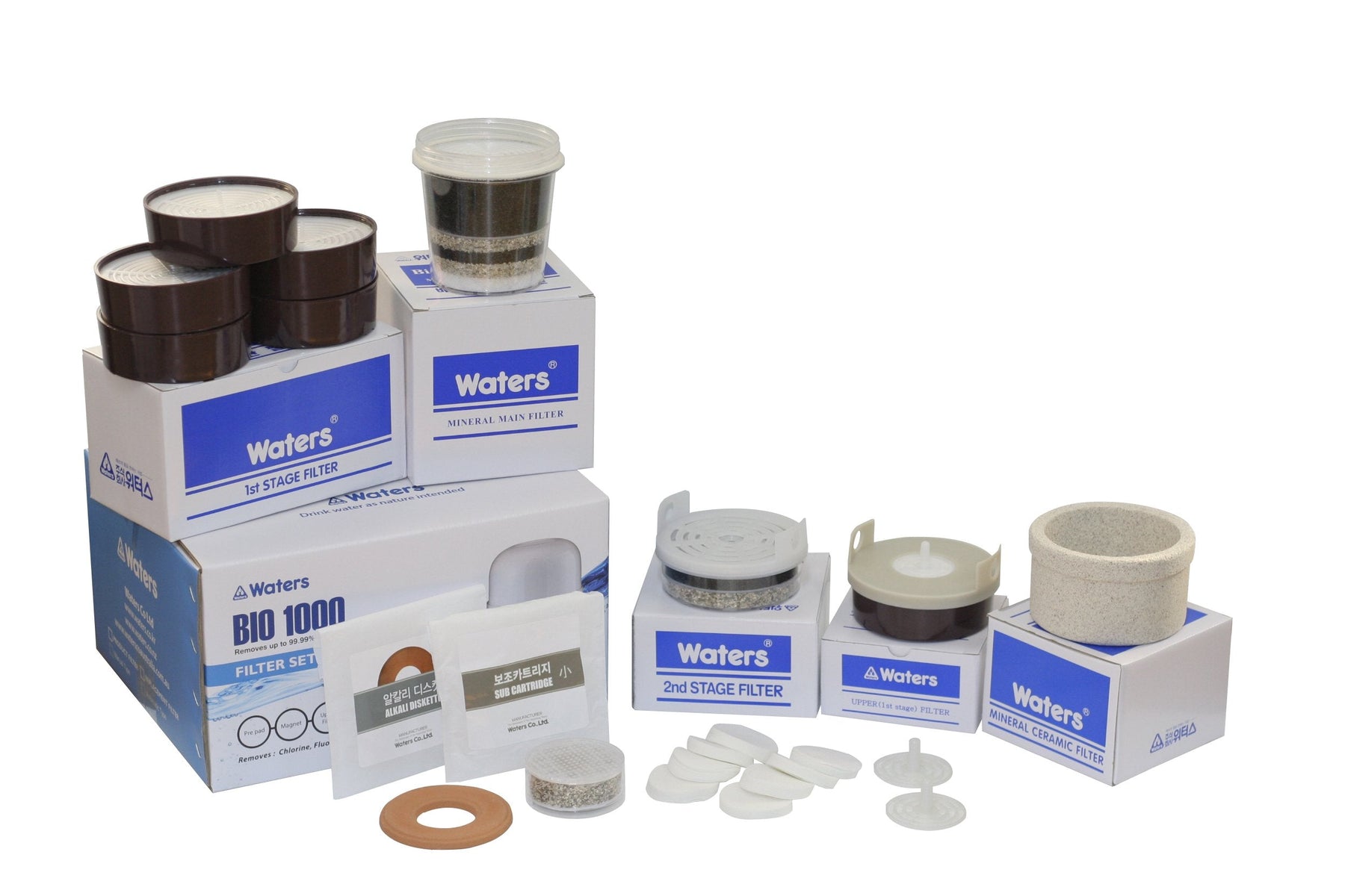 Bench Top Water Filter 10L | BIO 1000 Grey | Waters Co Australia